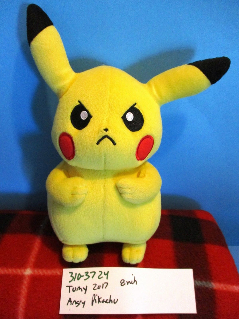 Tomy Pokemon Angry Pikachu 2017 Plush – Hurricane Jack Surplus