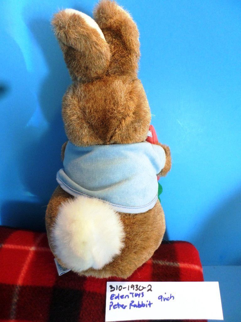 Eden Peter Rabbit 1989 Plush and Book – Hurricane Jack Surplus